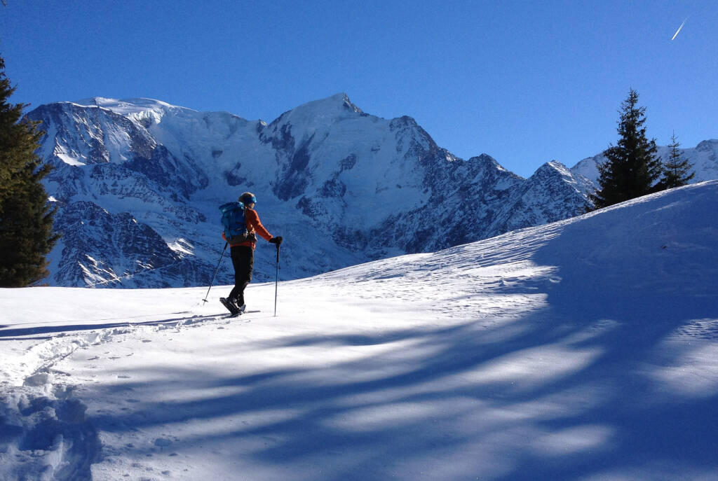 Itinerario del Bellevue > Col de Voza Les Houches : Sentieri di ...